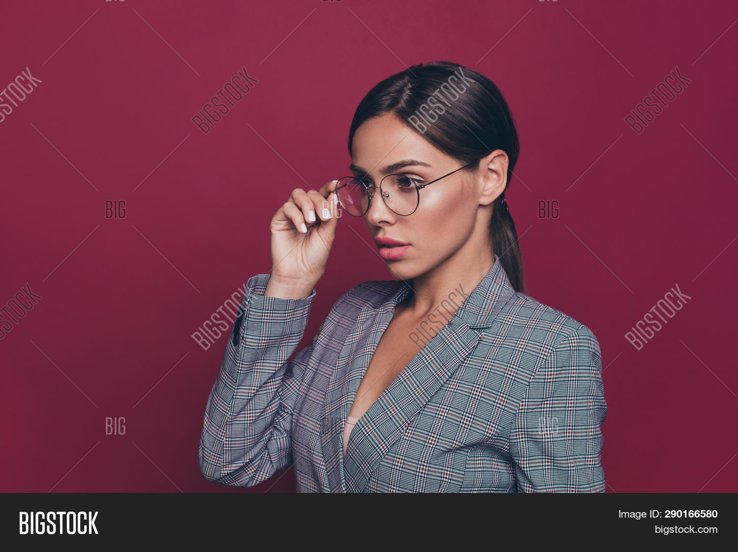 Close Side Profile Image & Photo (Free Trial) | Bigstock