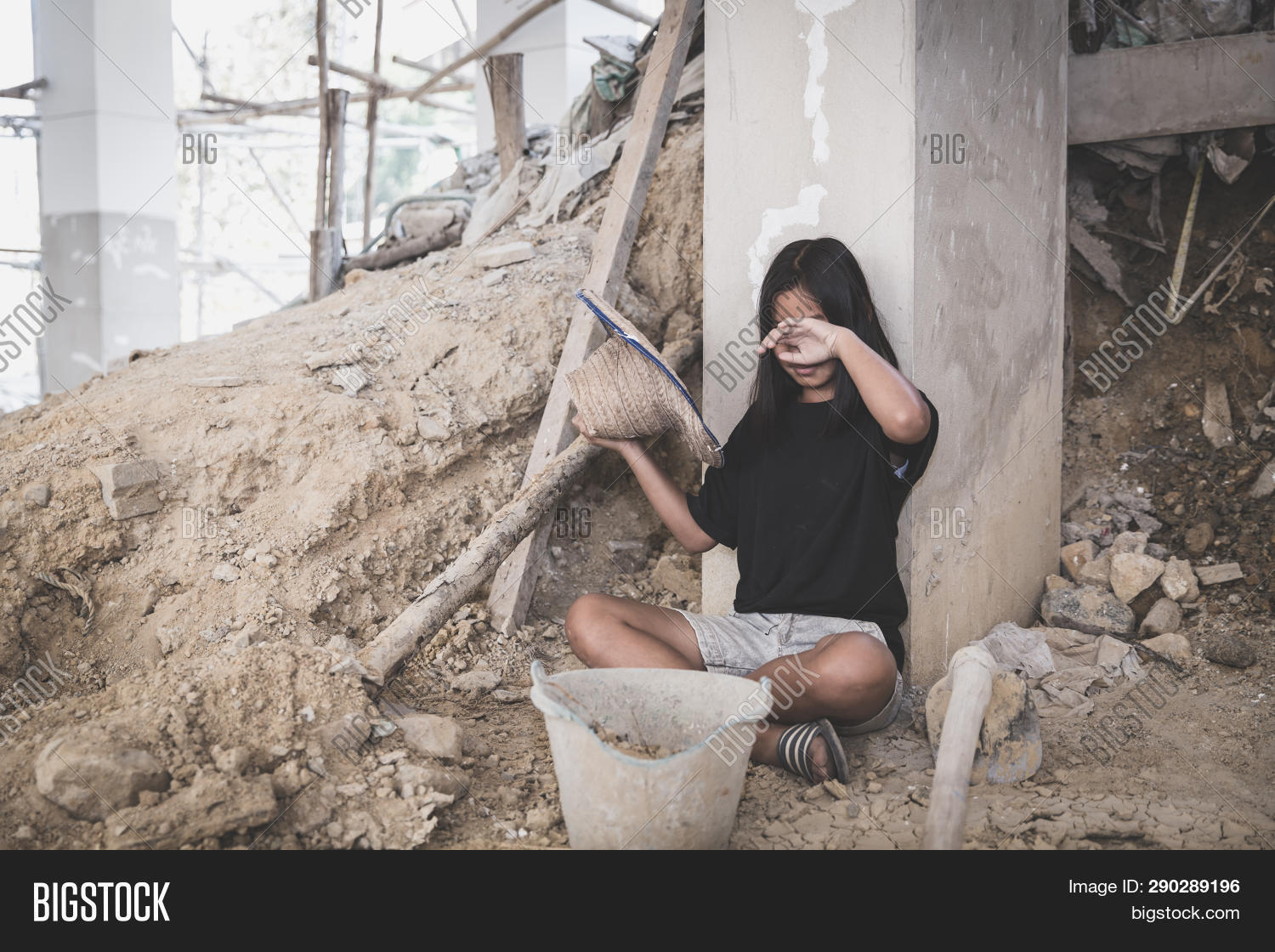 Concept Child Labor, Image & Photo (Free Trial) | Bigstock
