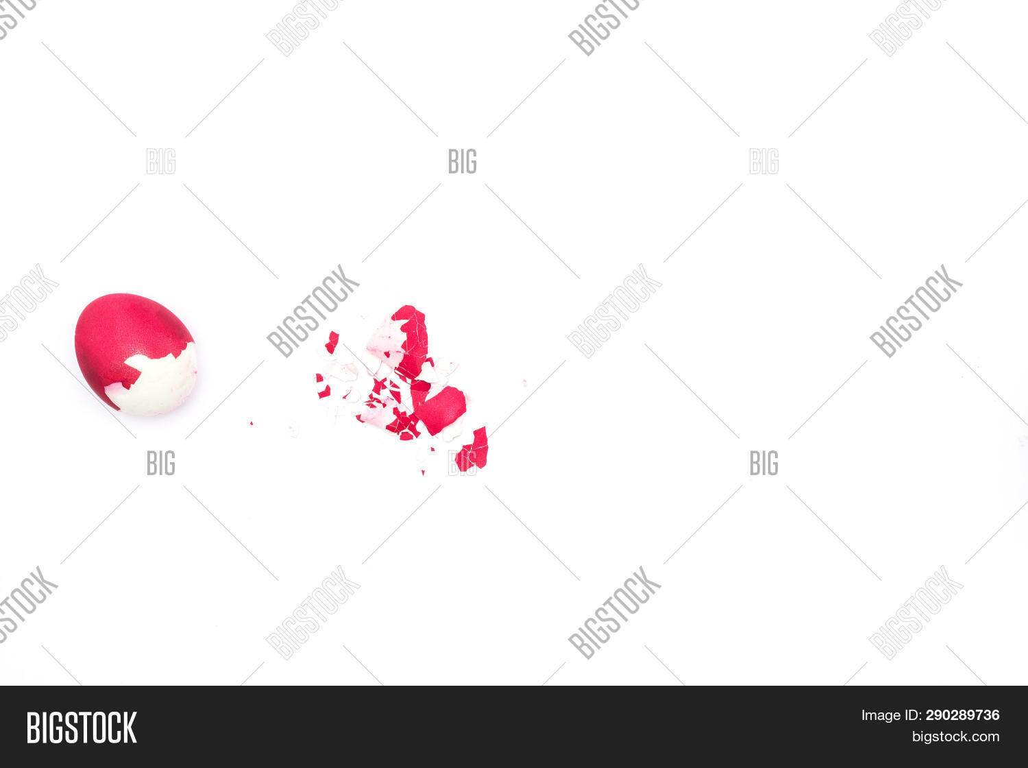 Red Easter Egg 图片和照片（免费试用） | Bigstock