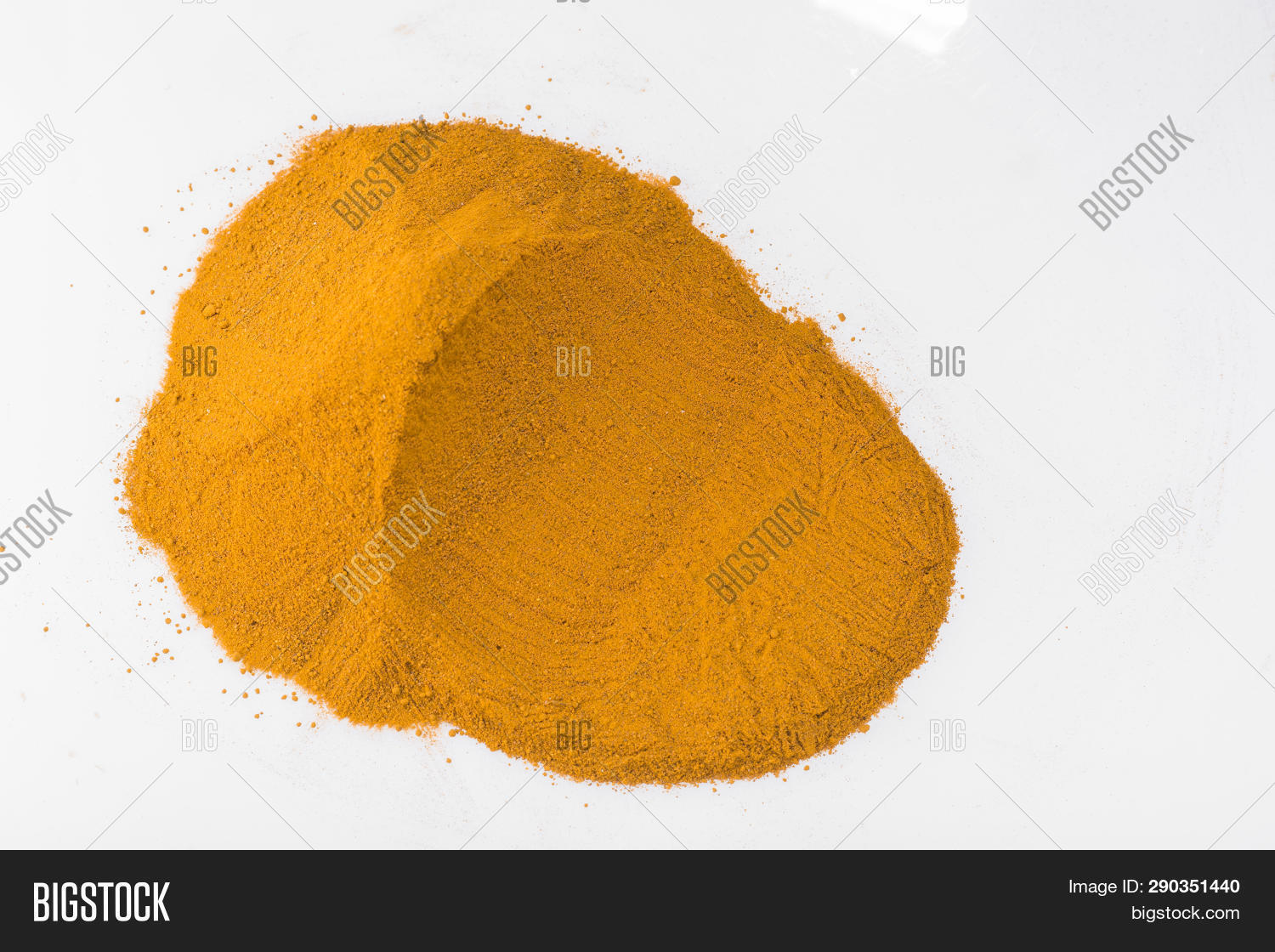 Turmeric Powder On Image & Photo (Free Trial) | Bigstock