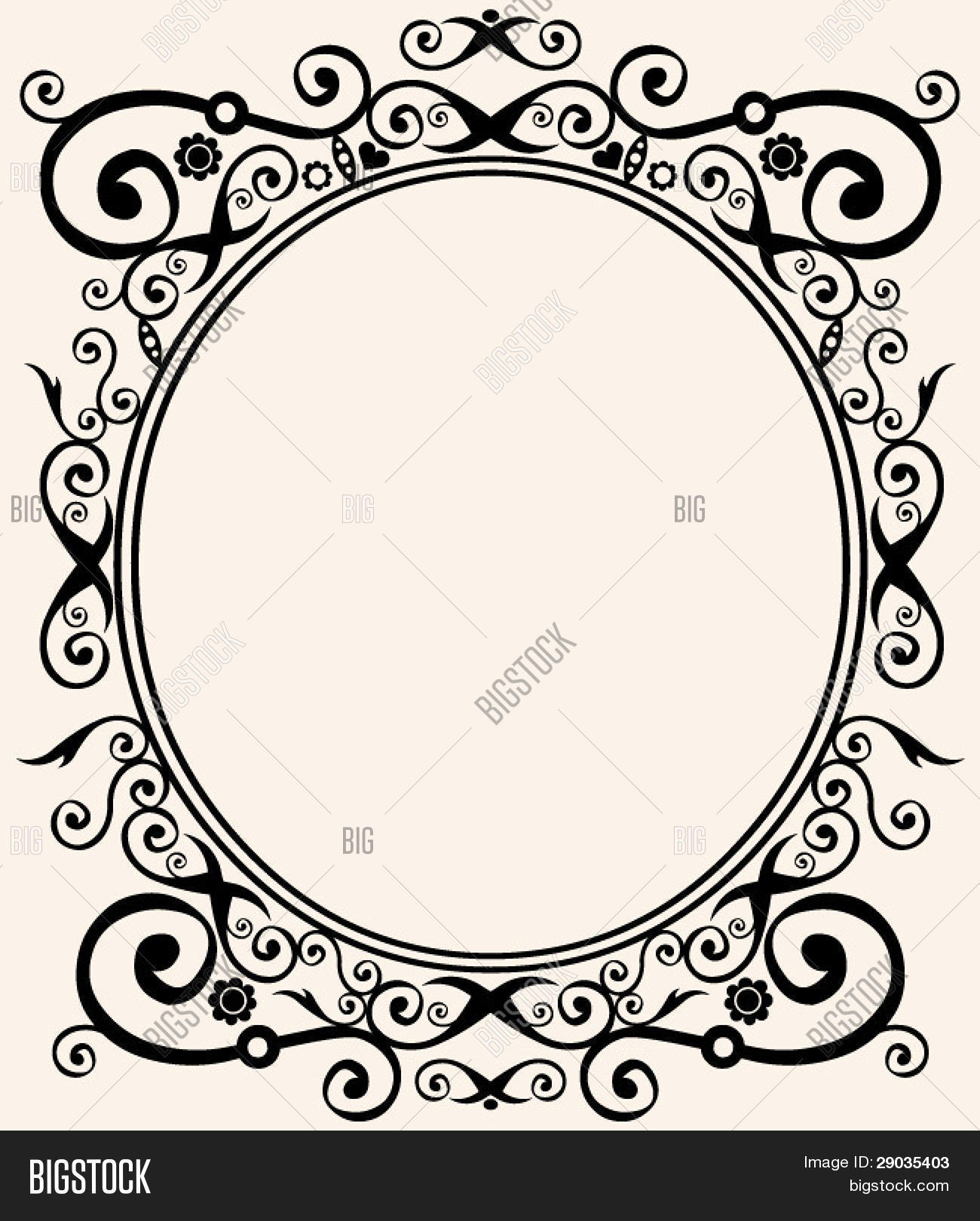 Round Decorative Vector & Photo (Free Trial) | Bigstock