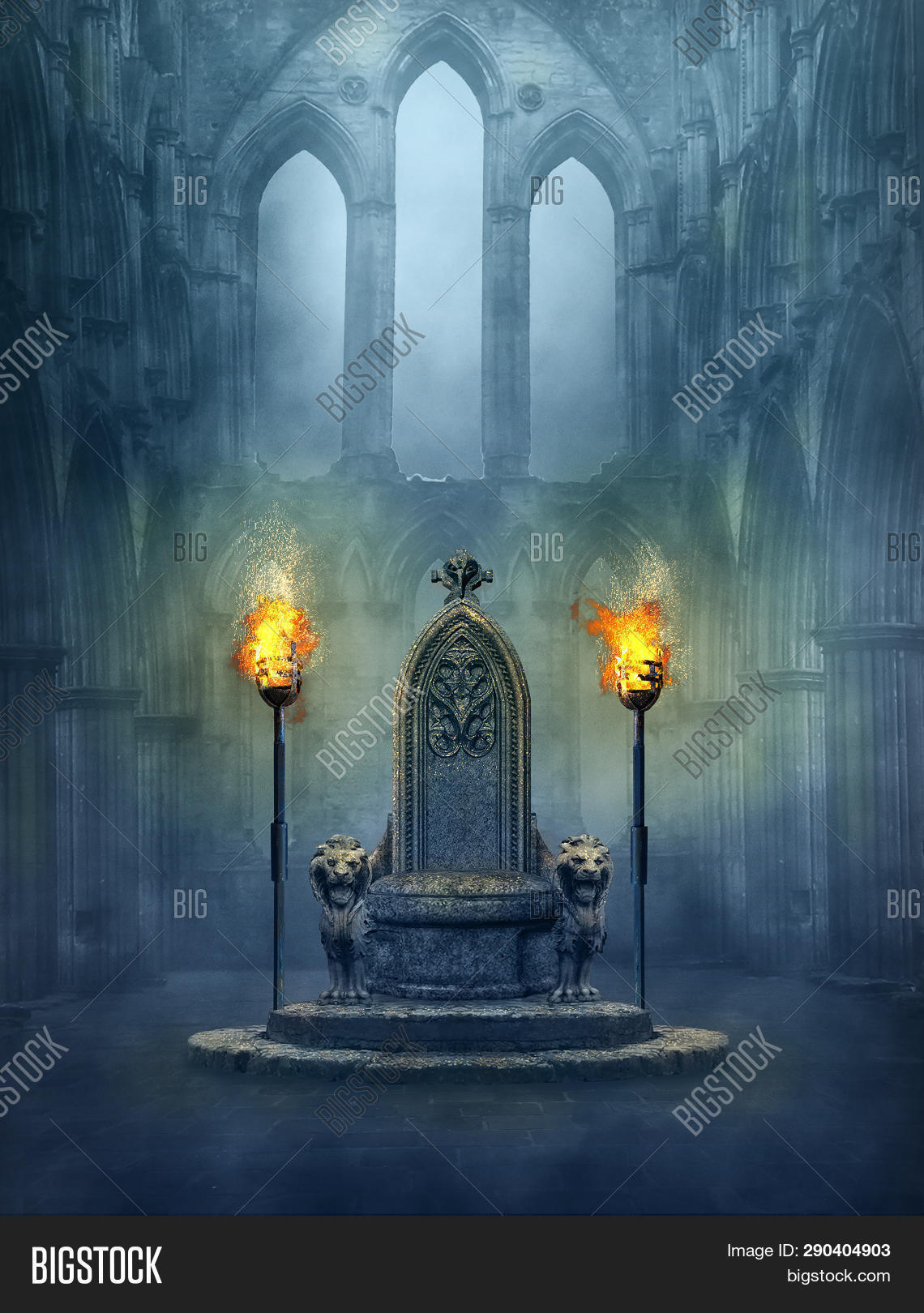 Fantasy Medieval Scene Image & Photo (Free Trial) | Bigstock