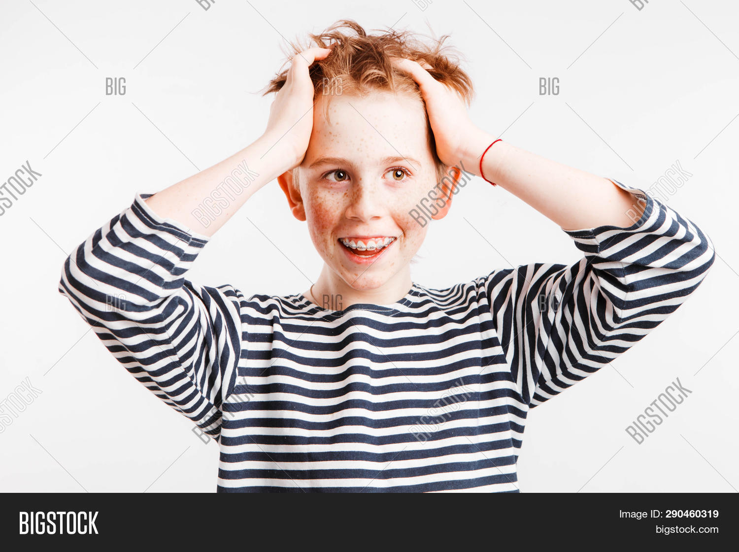 Portrait Smiling Red- Image & Photo (Free Trial) | Bigstock