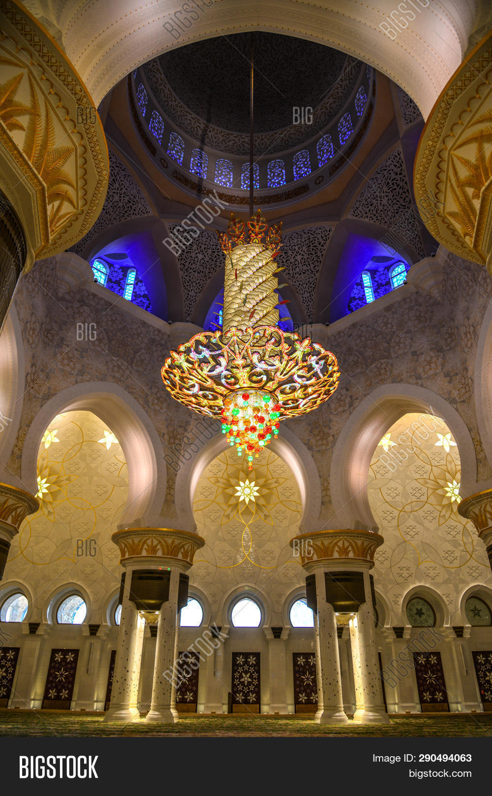 Interior Grand Mosque Image & Photo (Free Trial) | Bigstock