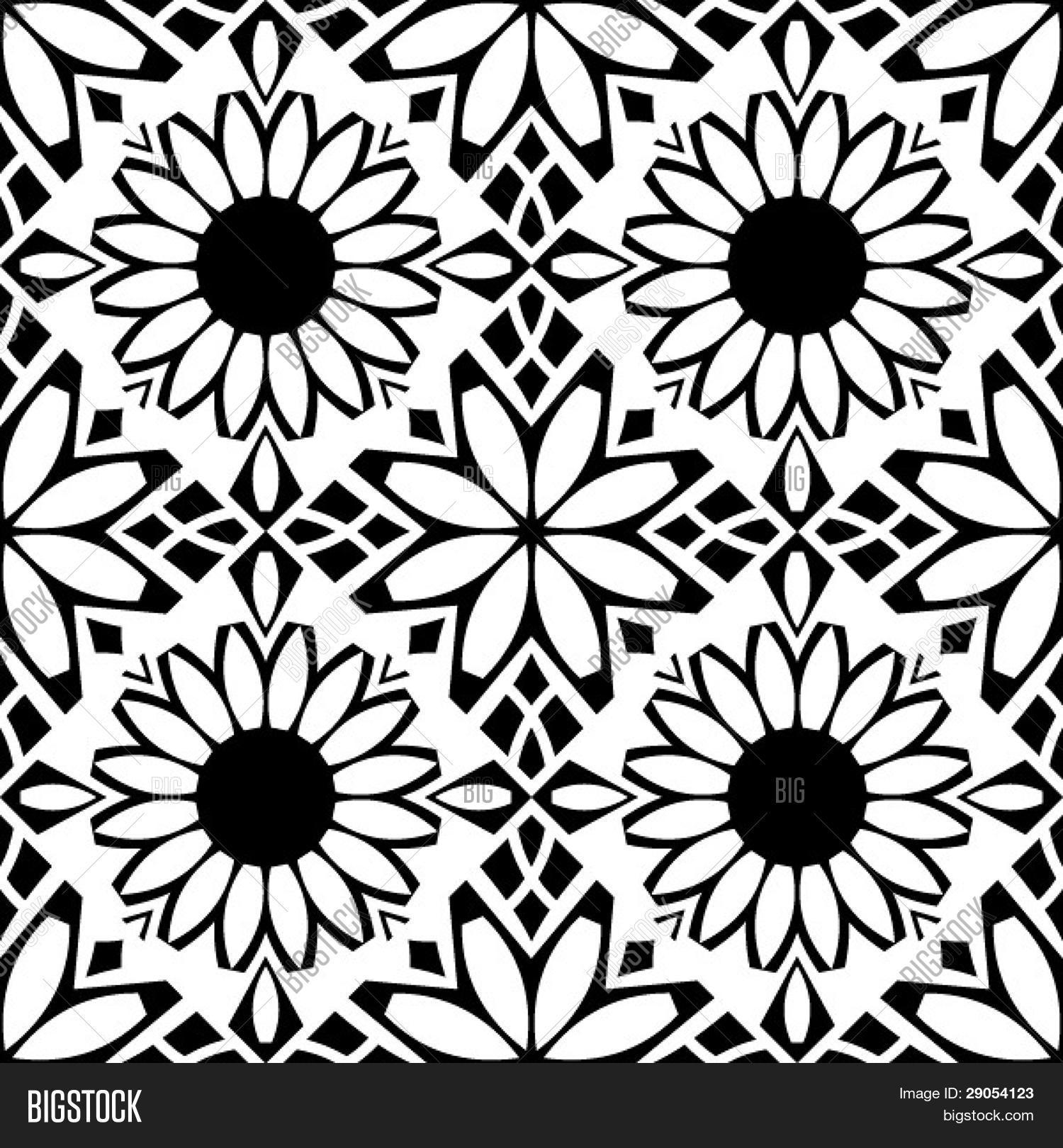 Black--white Vector Vector & Photo (Free Trial) | Bigstock