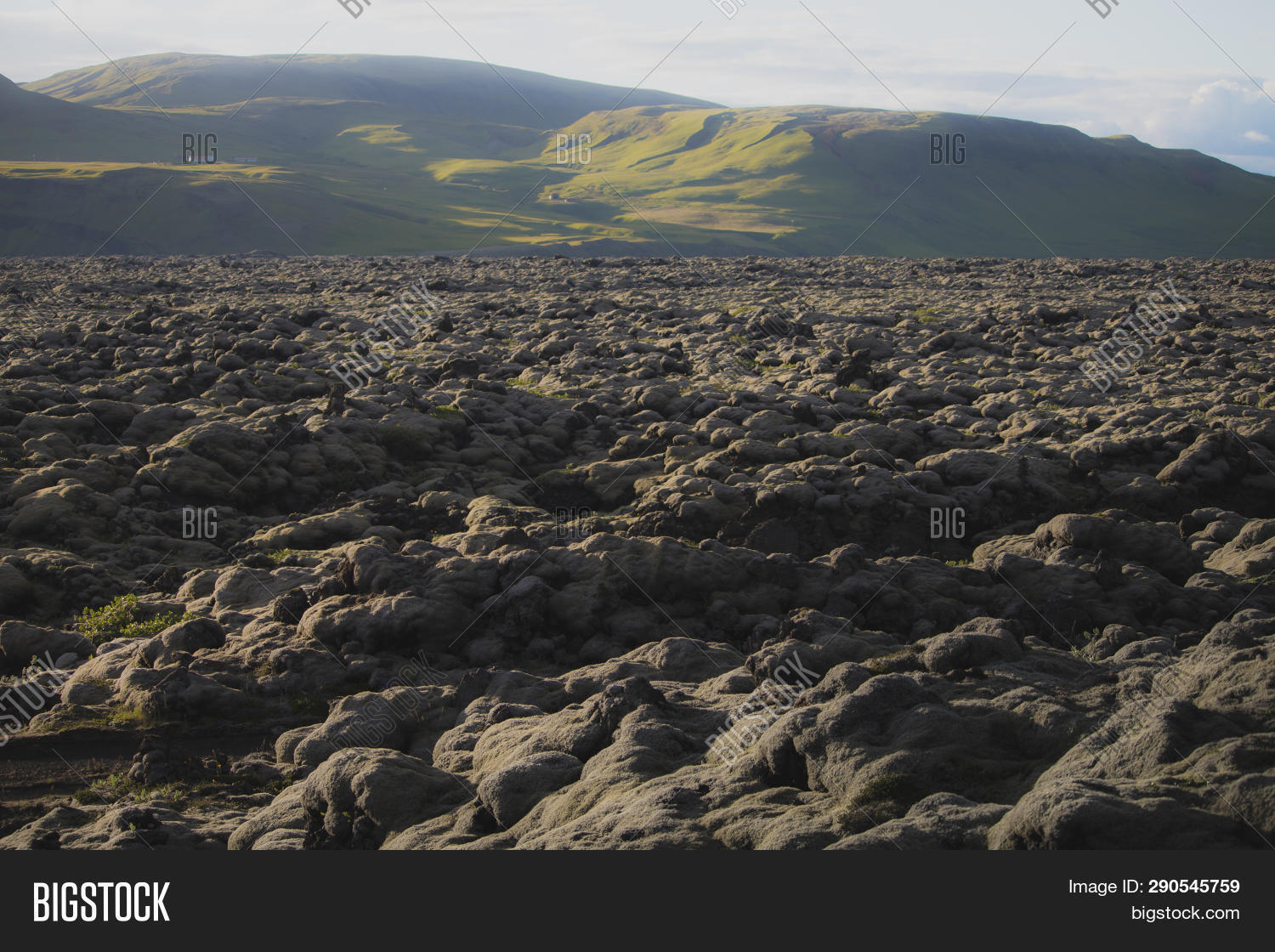 Lava Field Lava Rocks Image & Photo (Free Trial) | Bigstock