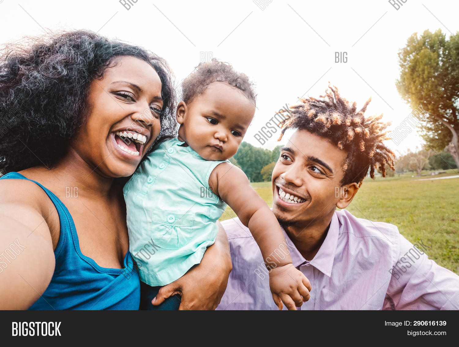 Happy African Family Image & Photo (Free Trial) | Bigstock