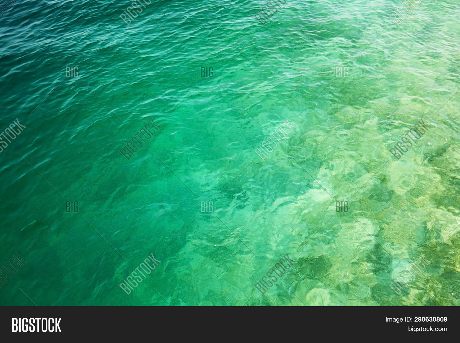 Green Color Sea Water Image & Photo (Free Trial) | Bigstock