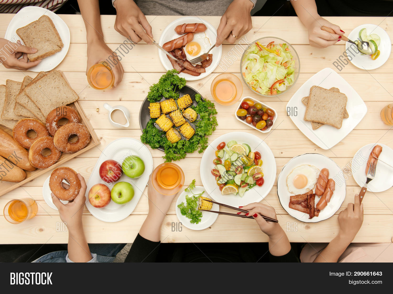 Enjoying Dinner Image & Photo (Free Trial) | Bigstock