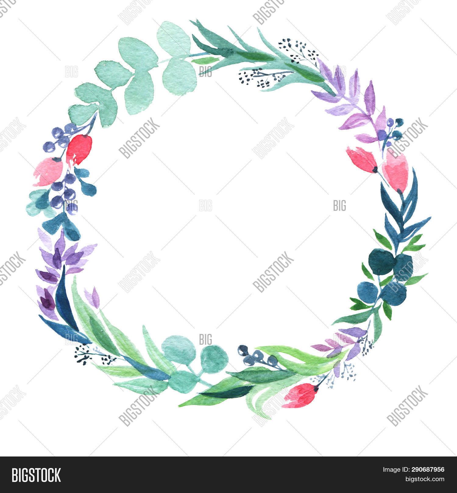Watercolor Flowers Image & Photo (Free Trial) | Bigstock