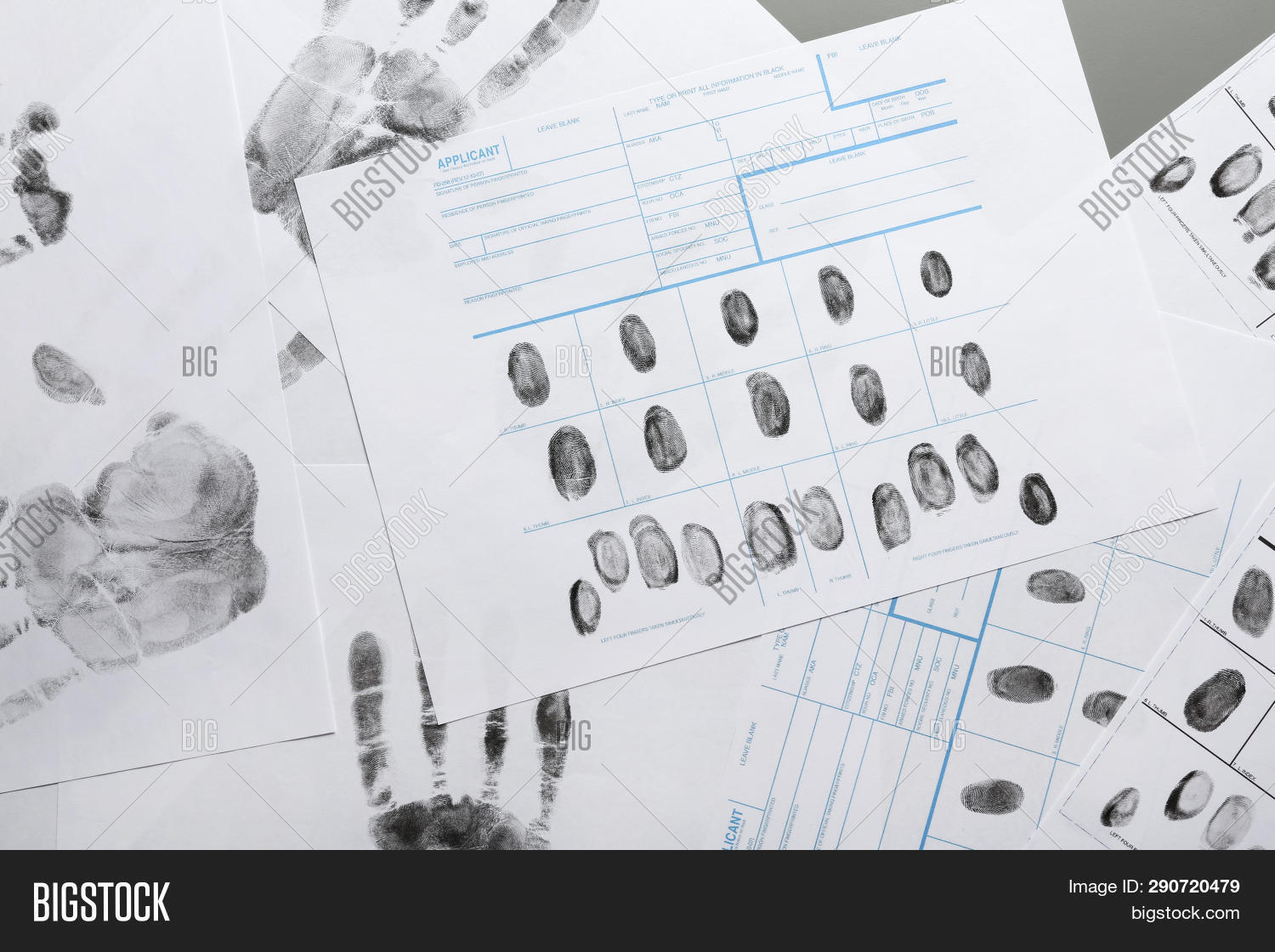 Fingerprint Record Image & Photo (Free Trial) | Bigstock