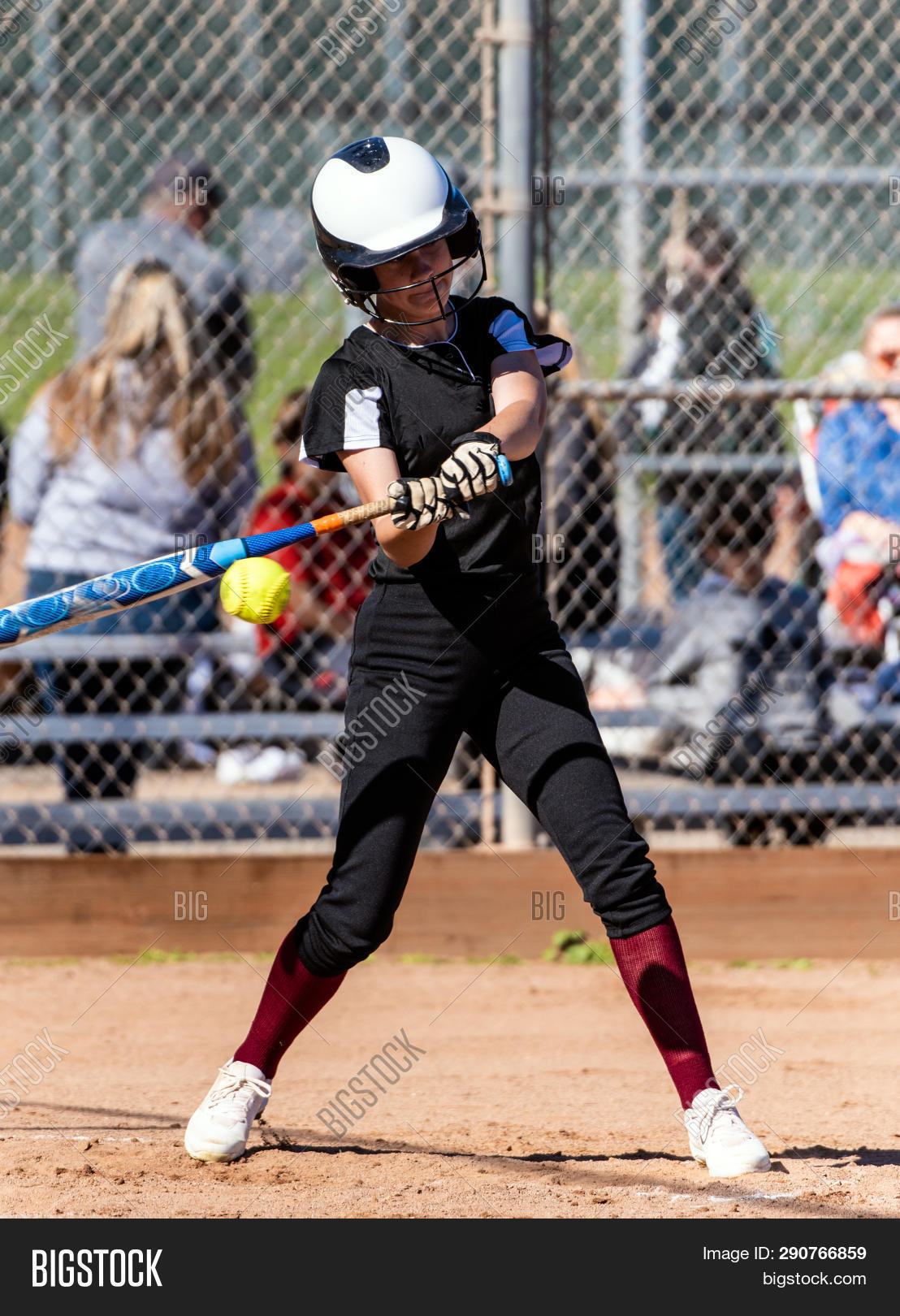 Female Softball Player Image & Photo (Free Trial) | Bigstock
