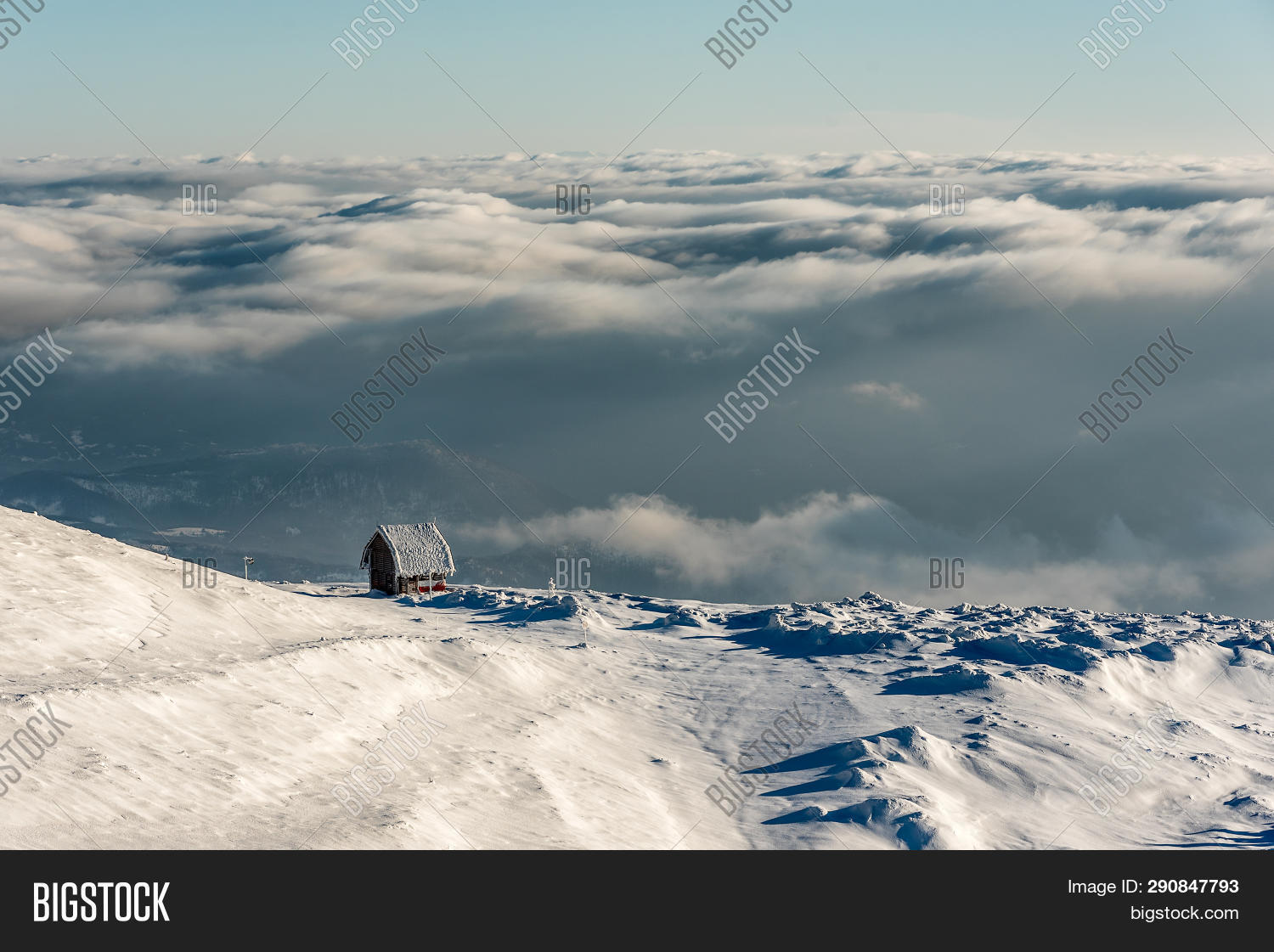 Lonely Cottage High Image & Photo (Free Trial) | Bigstock