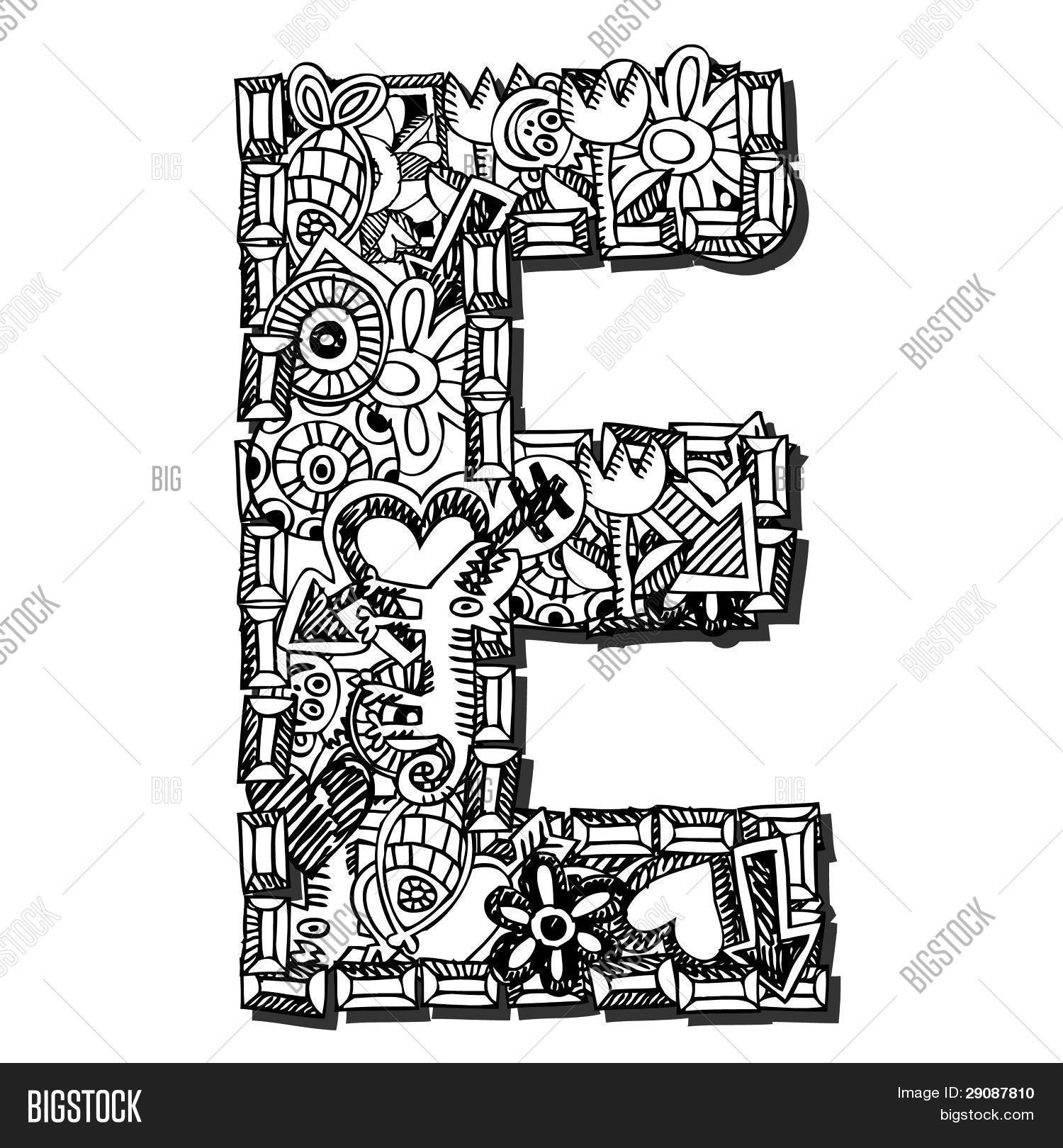 Childlike Doodle ABC, Image & Photo (Free Trial) | Bigstock