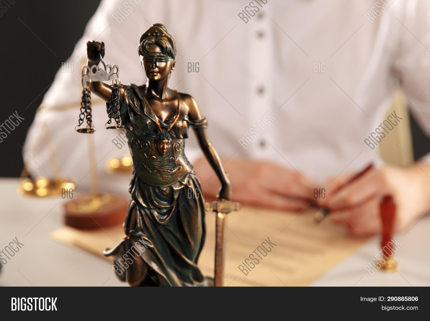 Male Lawyer Working Image & Photo (Free Trial) | Bigstock