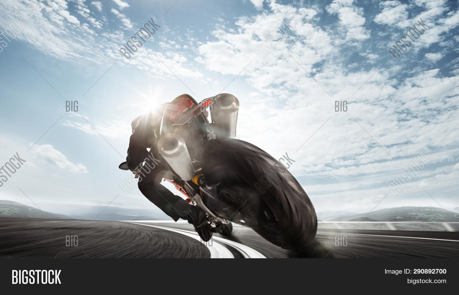 Biker Action Movement Image & Photo (Free Trial) | Bigstock