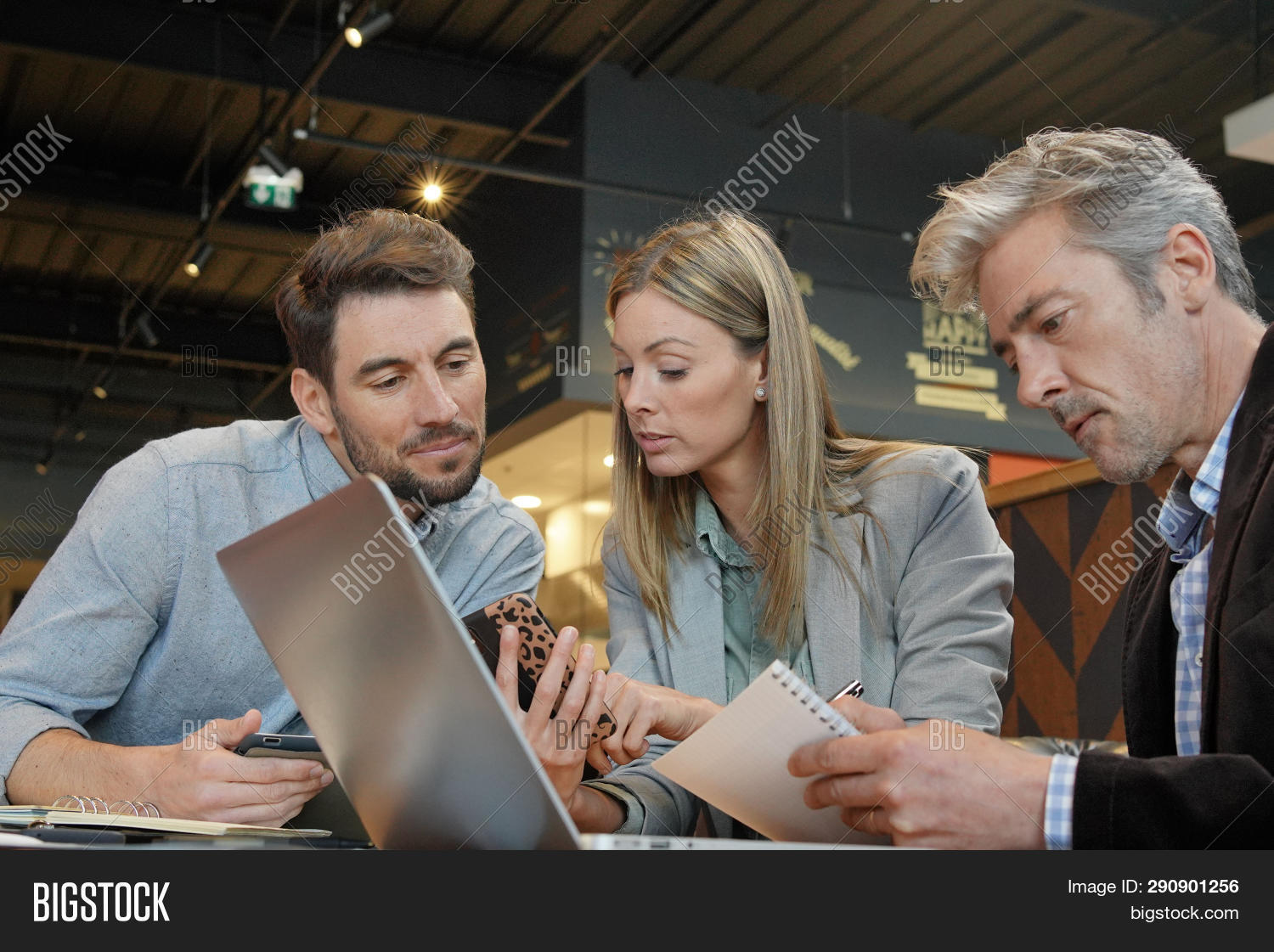Sales Team Working Image & Photo (Free Trial) | Bigstock