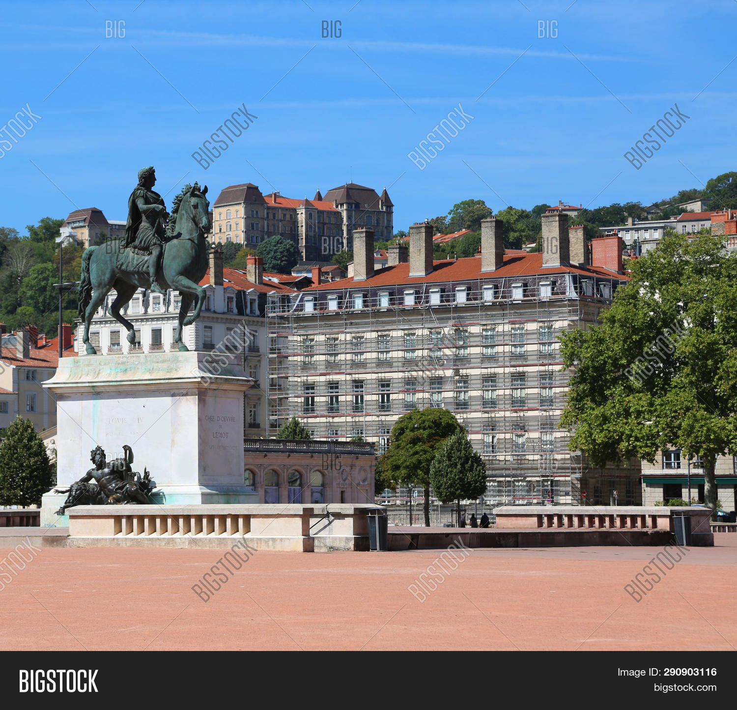 Main Square Lyon City Image & Photo (Free Trial) | Bigstock