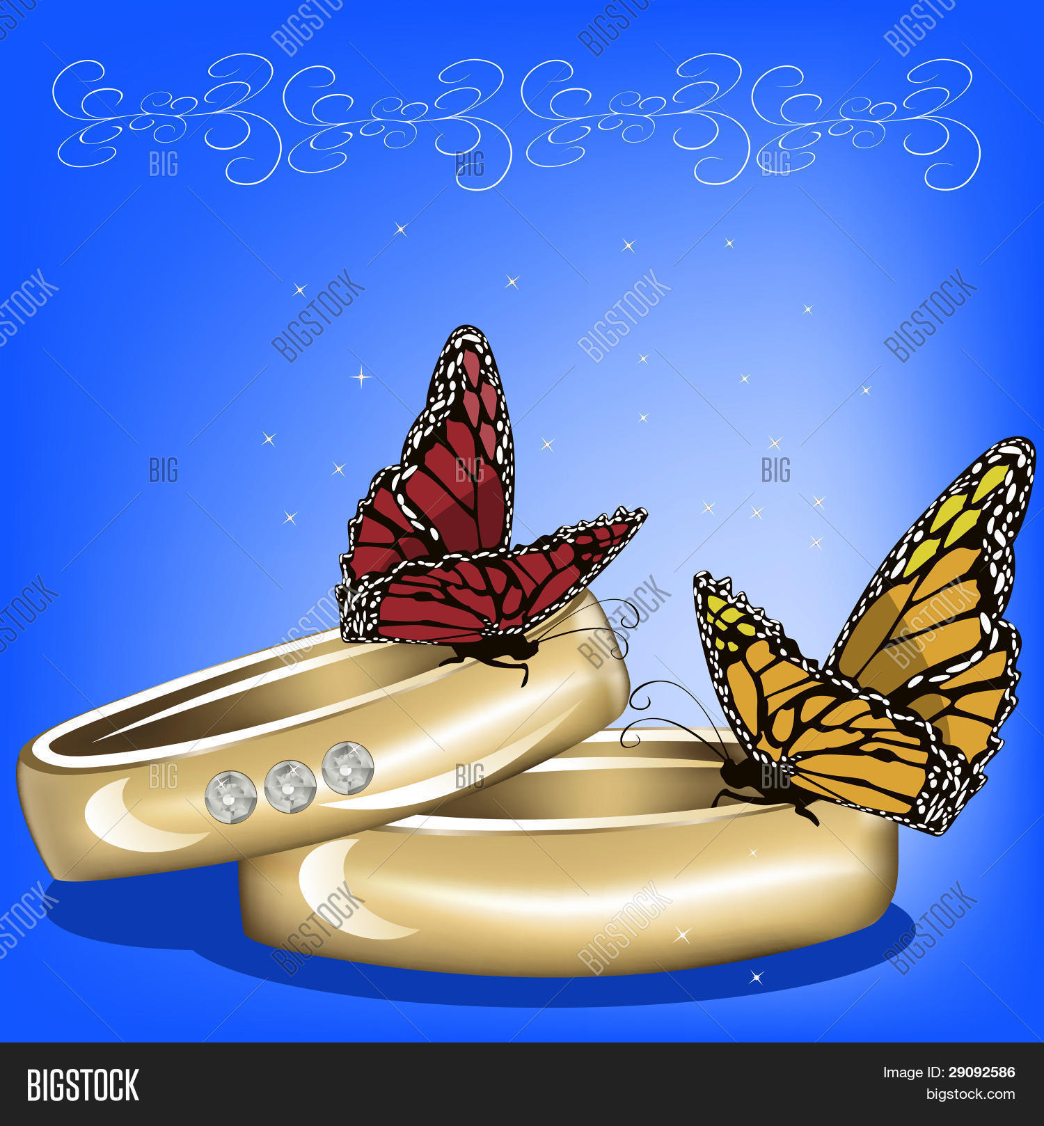 Wedding Background Vector & Photo (Free Trial) | Bigstock