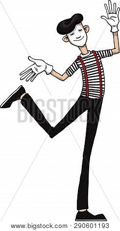 Mime Cartoon Vector & Photo (Free Trial) | Bigstock