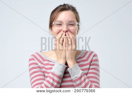Young Female Giggles Image & Photo (Free Trial) | Bigstock