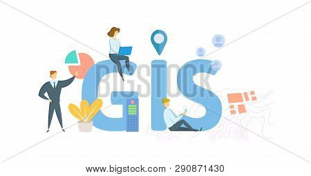 Gis, Geographic Vector & Photo (Free Trial) | Bigstock