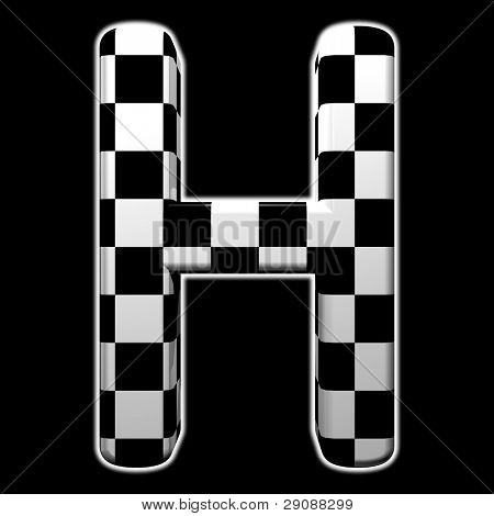 Checkered ABC, Letter Image & Photo (Free Trial) | Bigstock