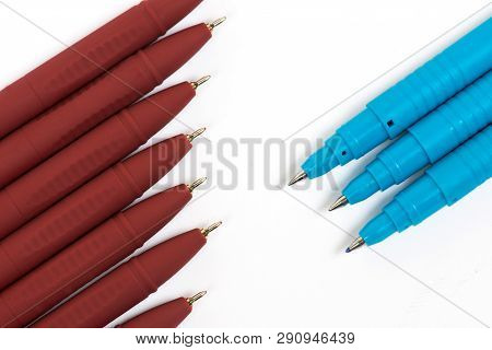Many Ballpoint Pens. Image & Photo (Free Trial) | Bigstock