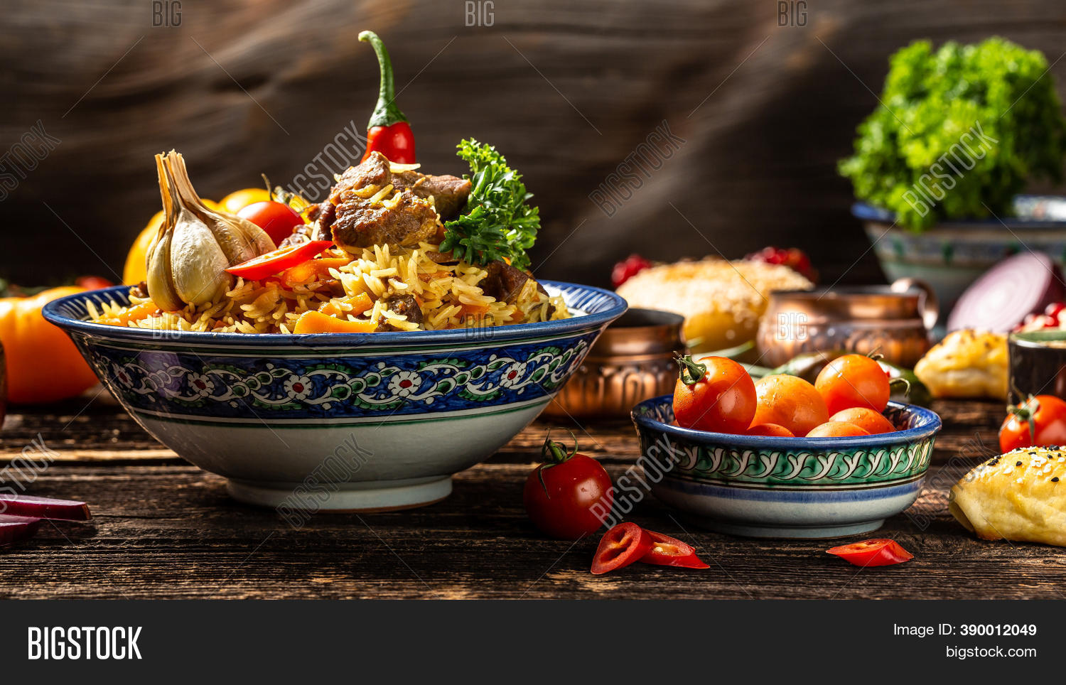 Traditional Uzbek Meal Image & Photo (Free Trial) | Bigstock