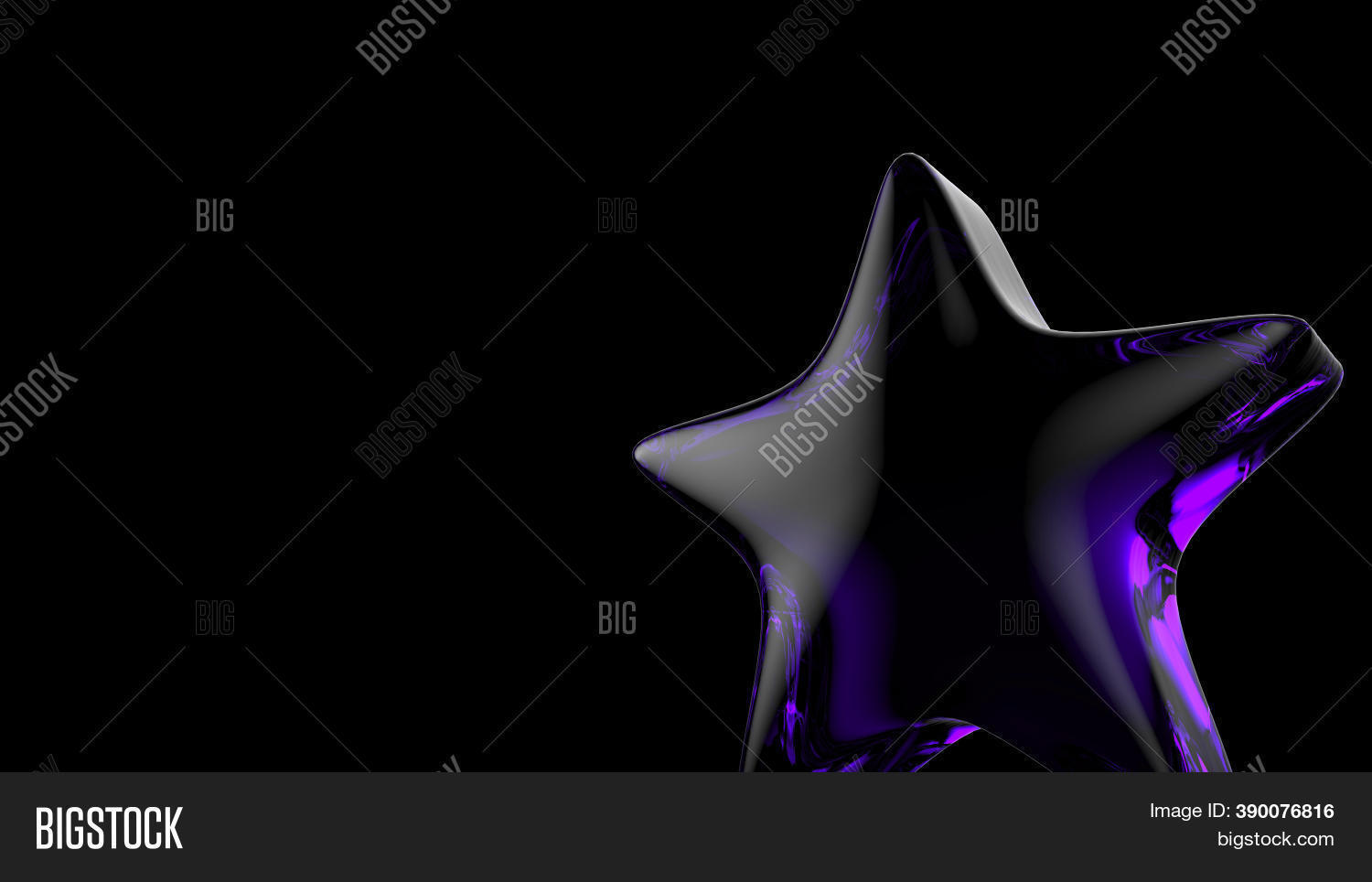 3d Violet Star On Image & Photo (Free Trial) | Bigstock