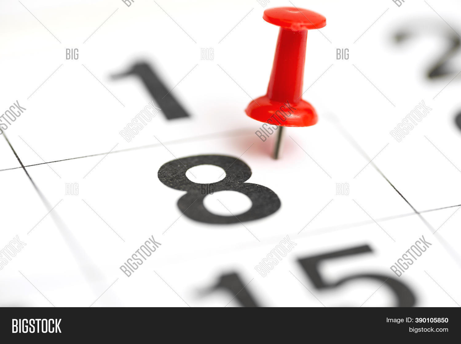 Pin On Date Number 8. Image & Photo (Free Trial) | Bigstock