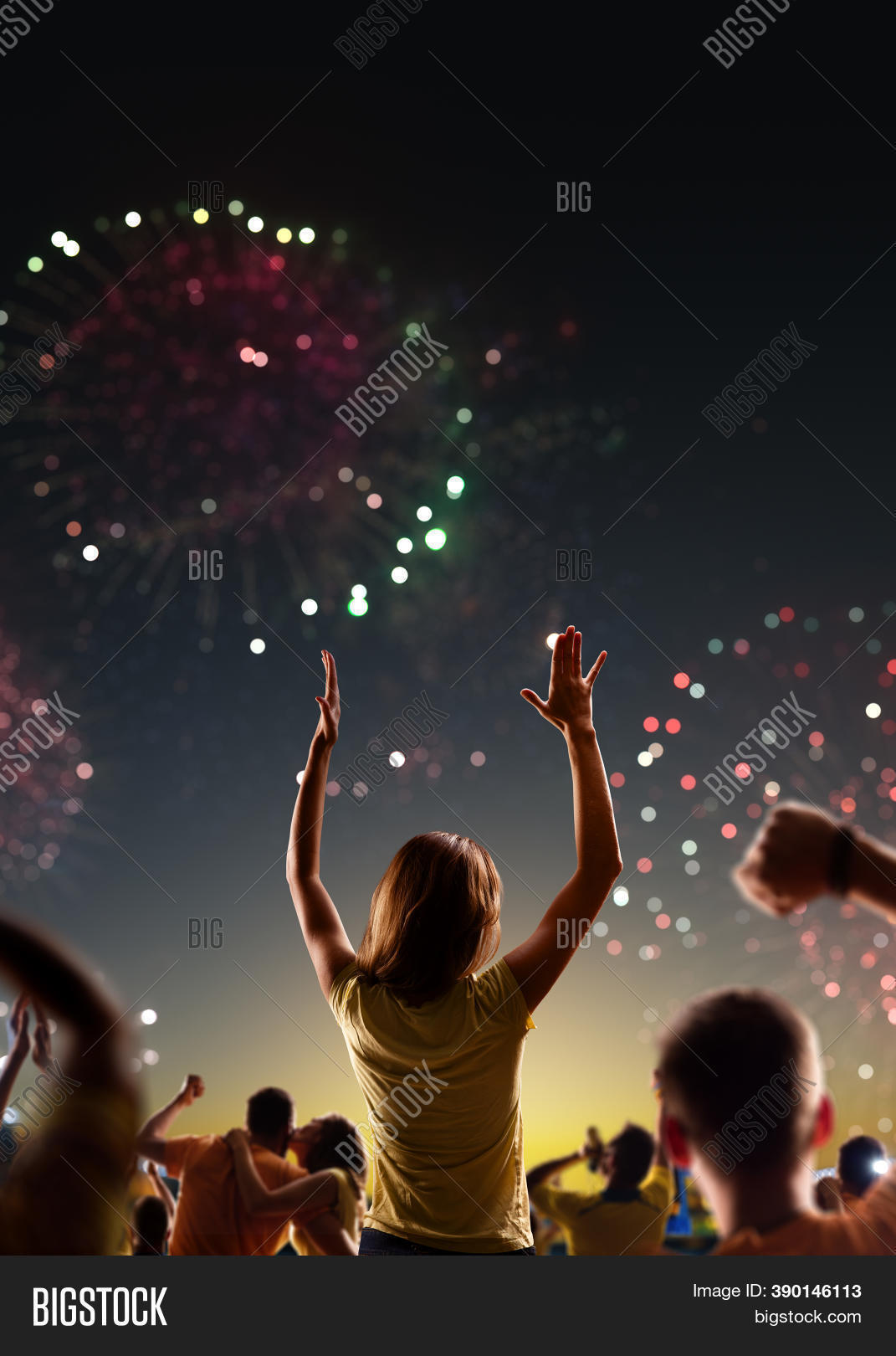 Fans Celebrate Stadium Image & Photo (Free Trial) | Bigstock