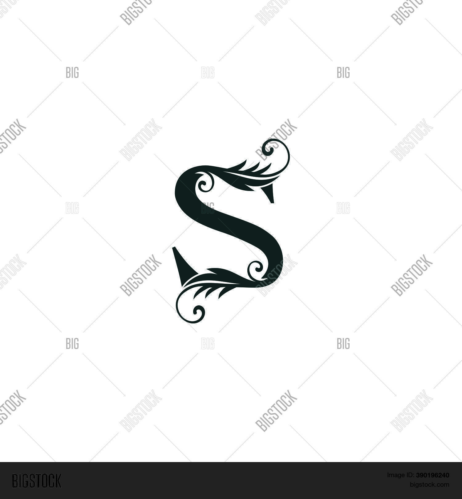 Monogram Initial Vector & Photo (Free Trial) | Bigstock