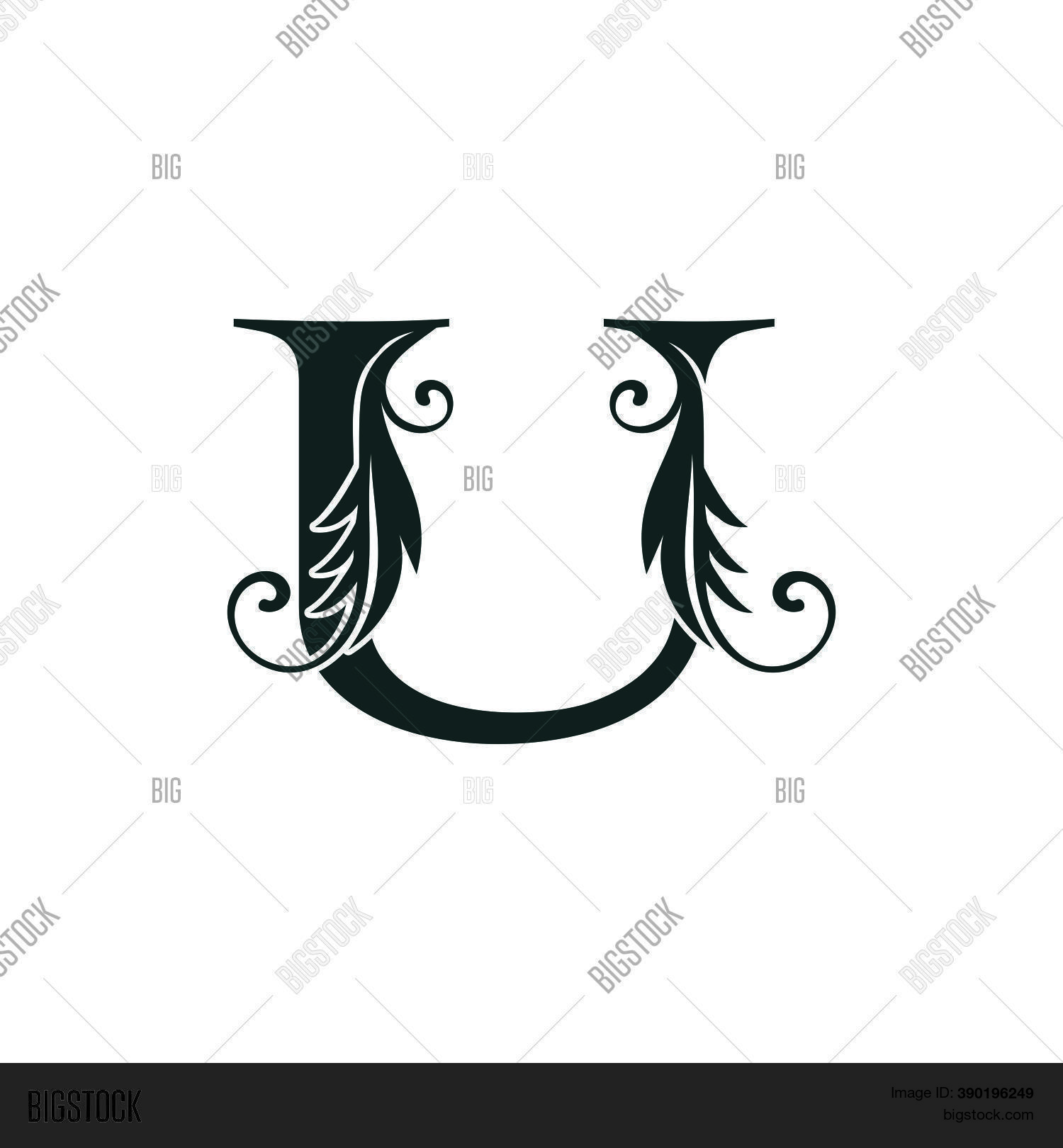 Monogram Initial Vector & Photo (Free Trial) | Bigstock