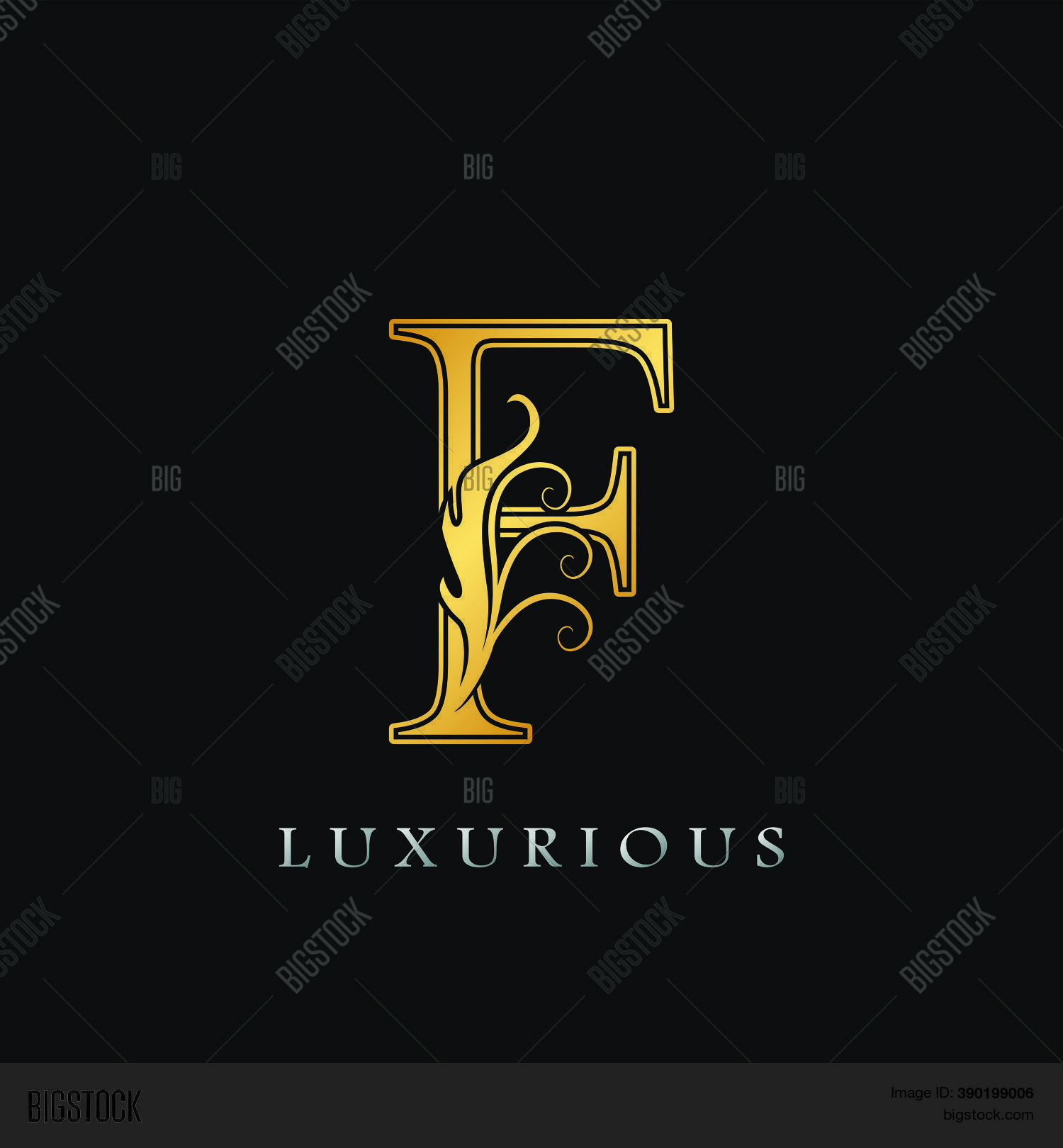 Golden Luxurious Vector & Photo (Free Trial) | Bigstock