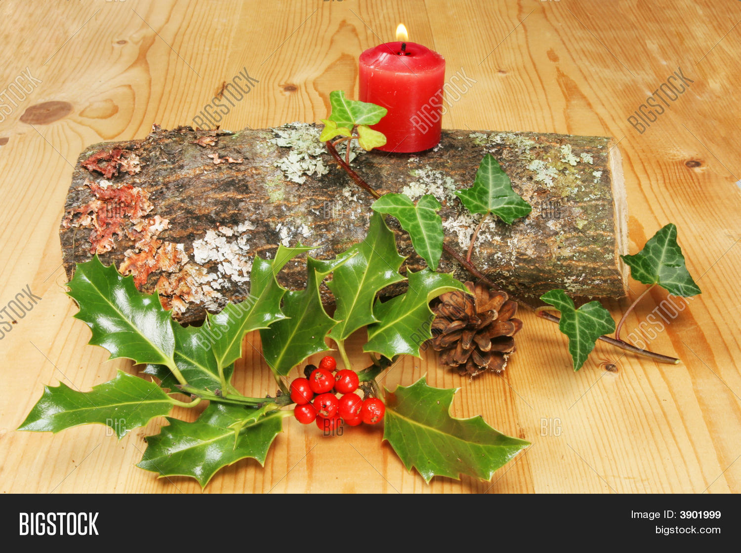 Yule Log Image & Photo (Free Trial) | Bigstock