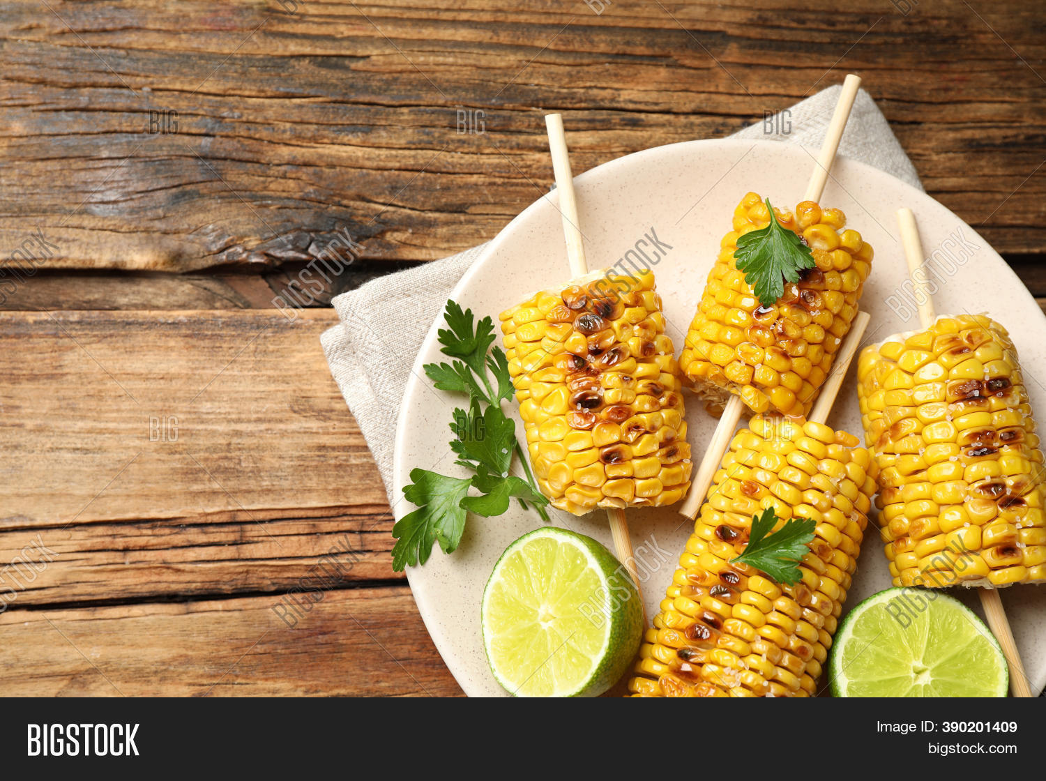 Tasty Grilled Corn On Image & Photo (Free Trial) | Bigstock