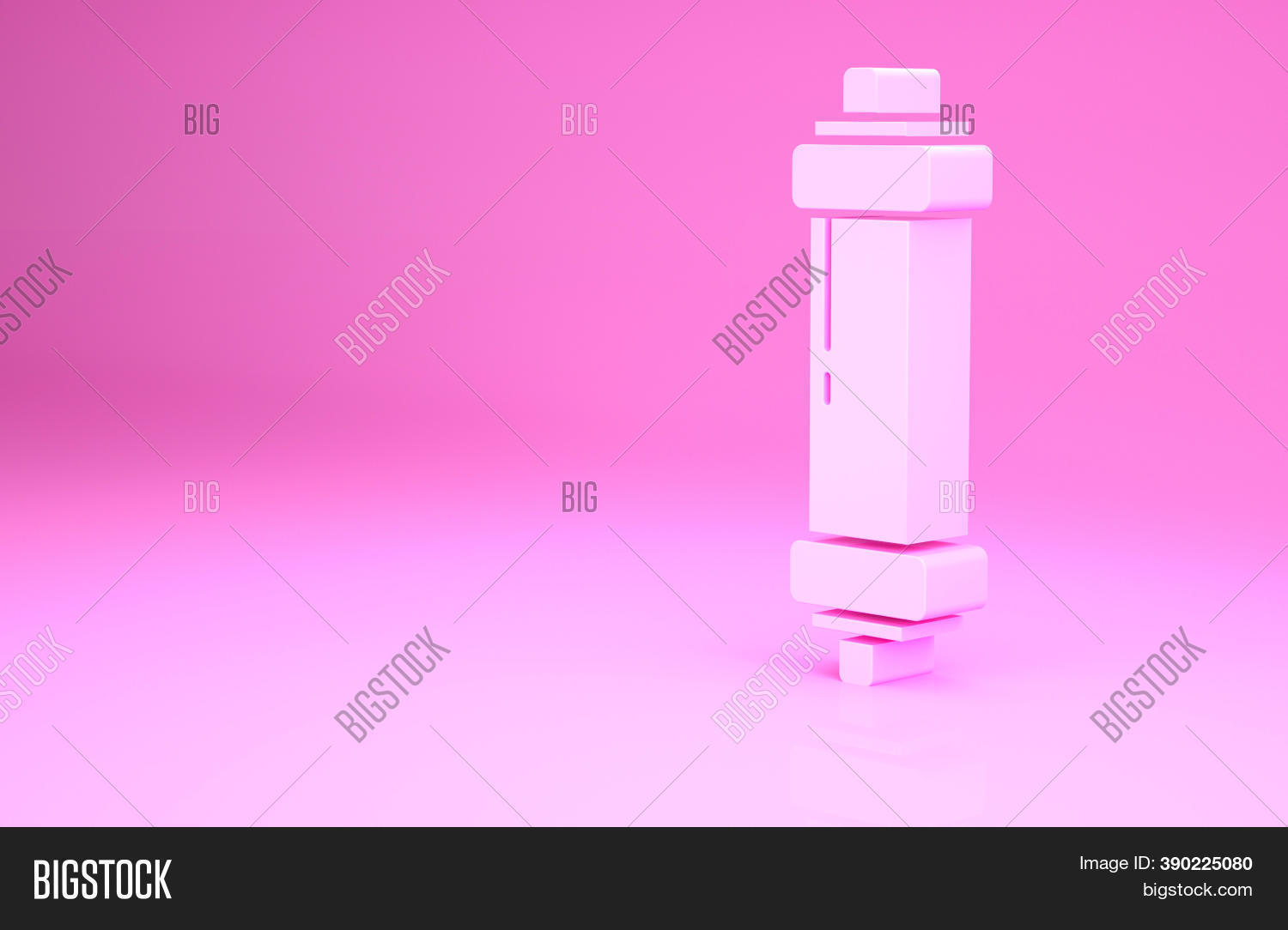 Pink Shock Absorber Image & Photo (Free Trial) | Bigstock