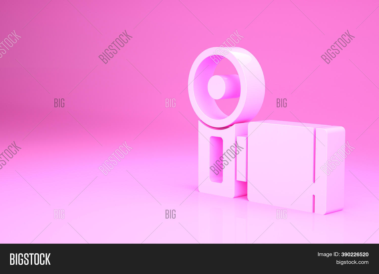 Pink Cinema Camera Image & Photo (Free Trial) | Bigstock
