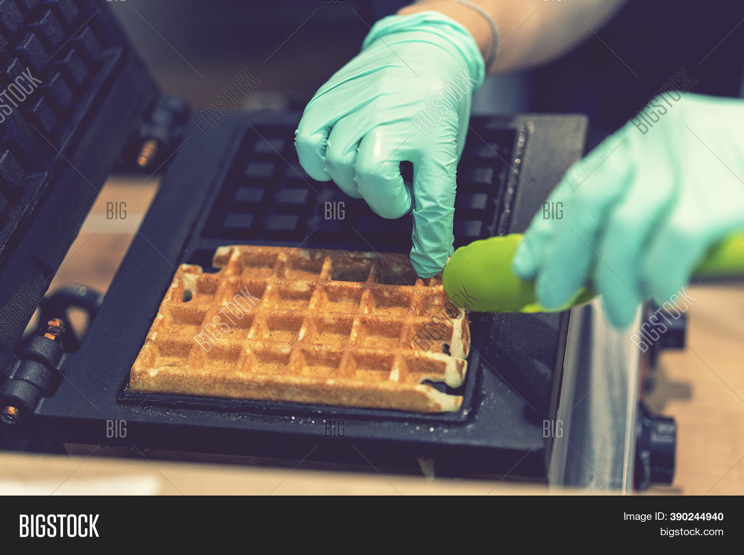 Waffle Iron Kitchen. Image & Photo (Free Trial) | Bigstock