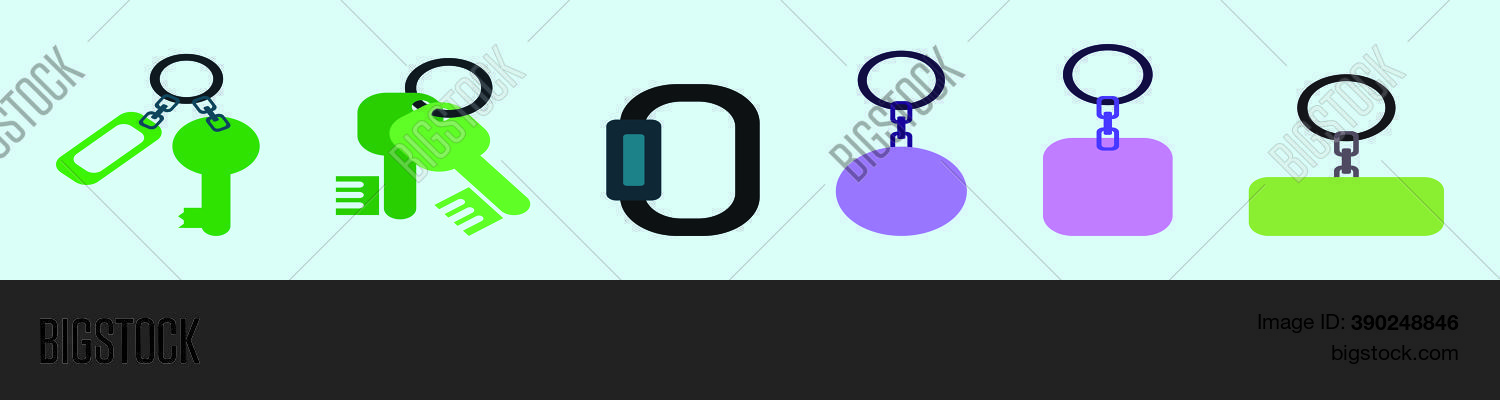 Set Key Holder Vector & Photo (Free Trial) | Bigstock