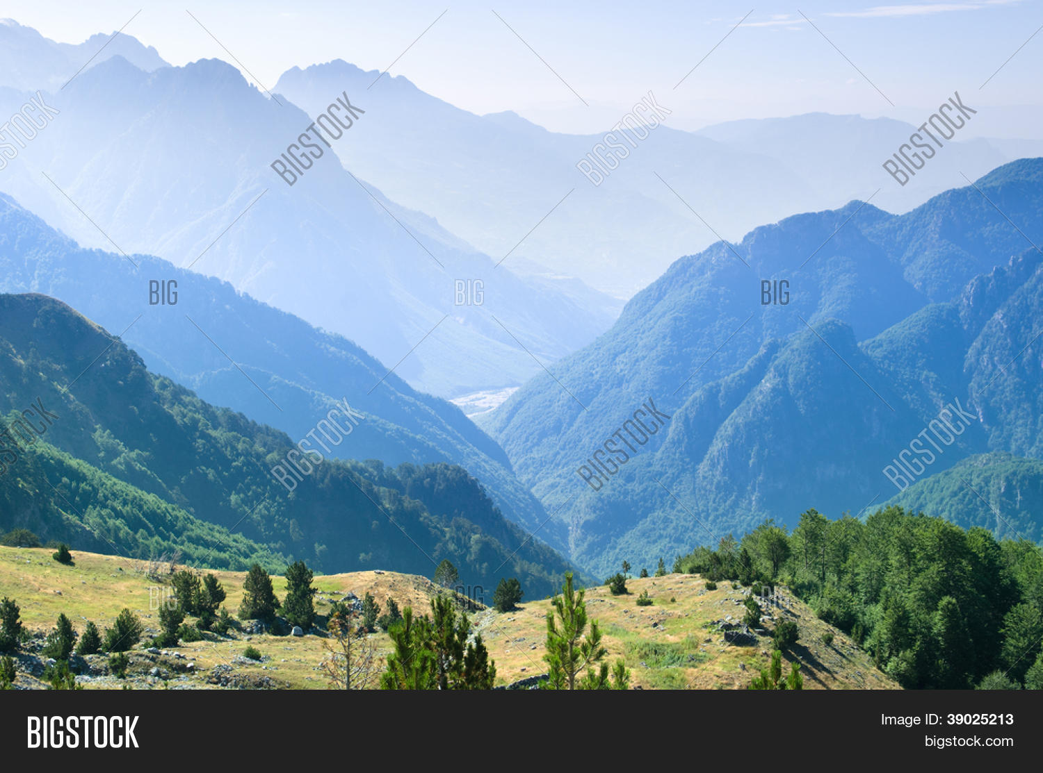Mountains Range Valley Image & Photo (Free Trial) | Bigstock
