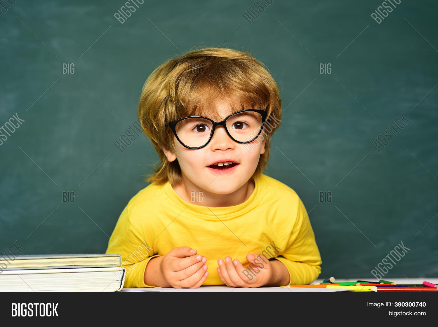 Little Student Boy Image & Photo (Free Trial) | Bigstock