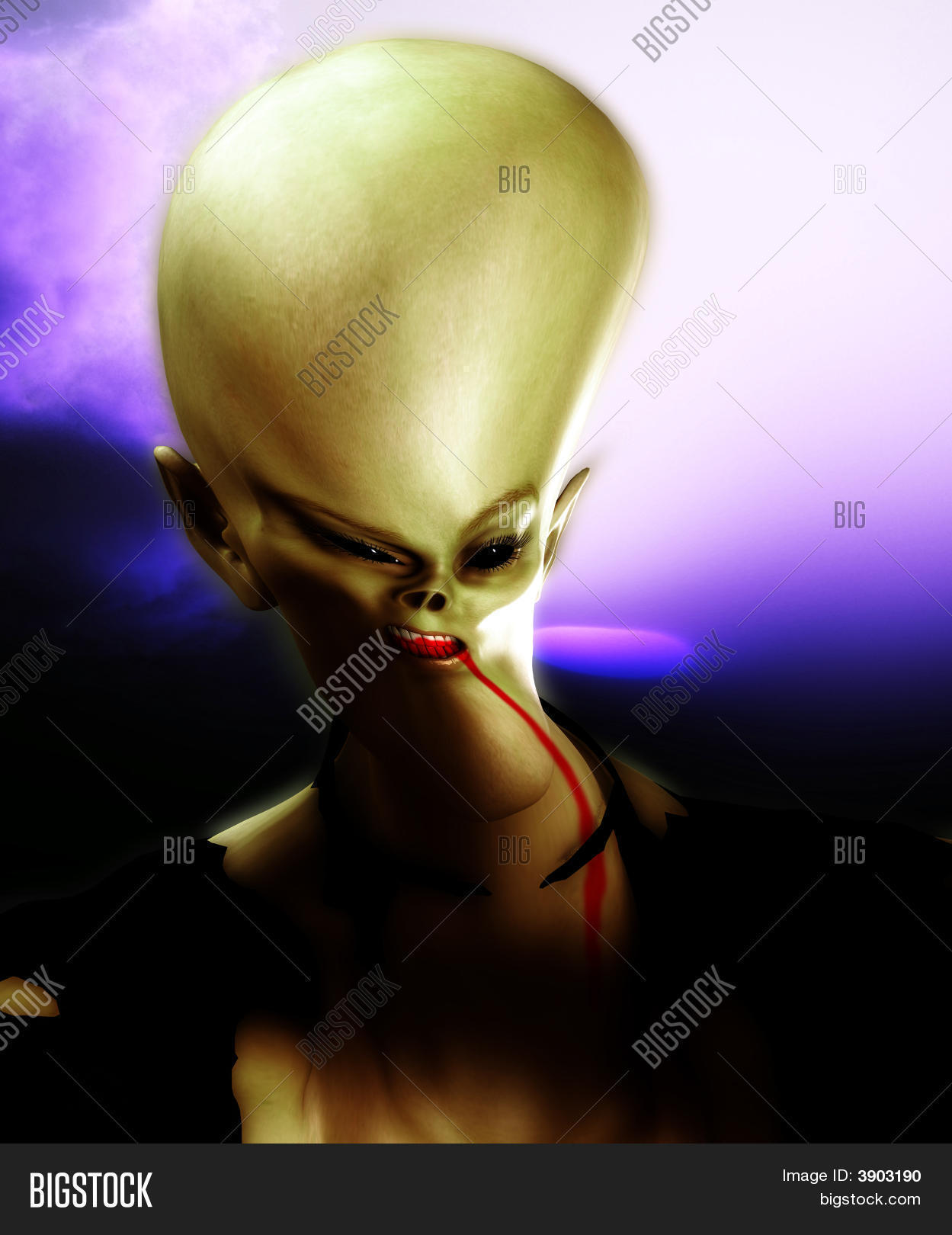 Distorted Monster Face Image & Photo (Free Trial) | Bigstock