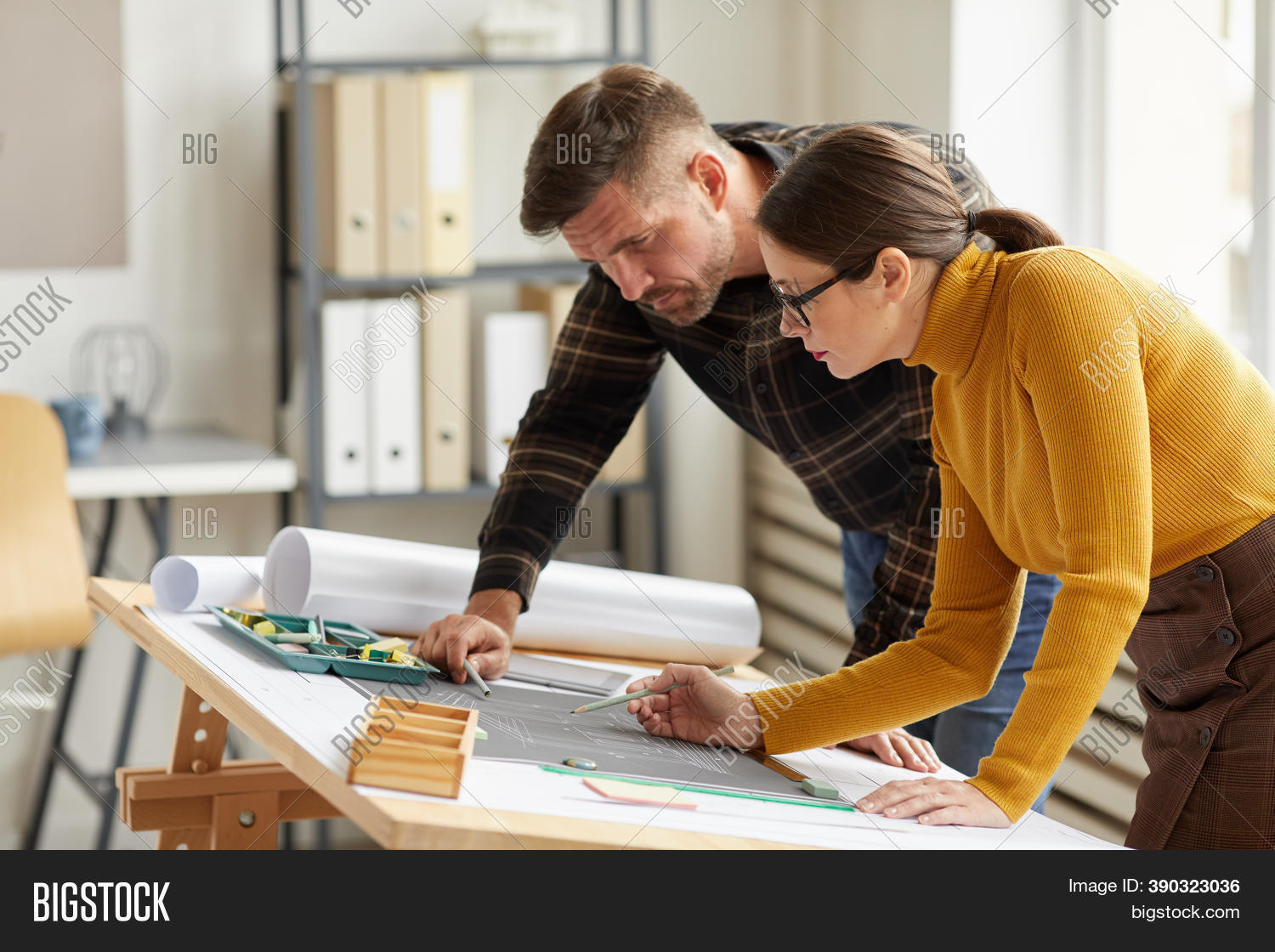 Side View Portrait Two Image & Photo (Free Trial) | Bigstock