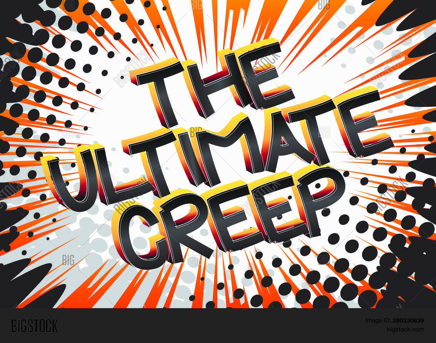 Ultimate Creep Comic Vector & Photo (Free Trial) | Bigstock