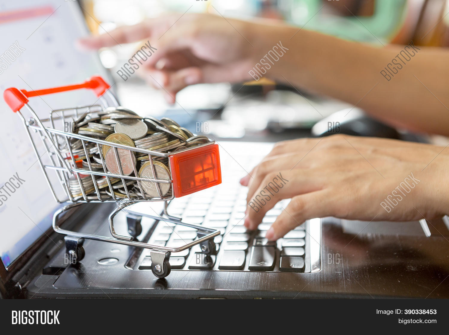 Many Coins Shopping Image & Photo (Free Trial) | Bigstock