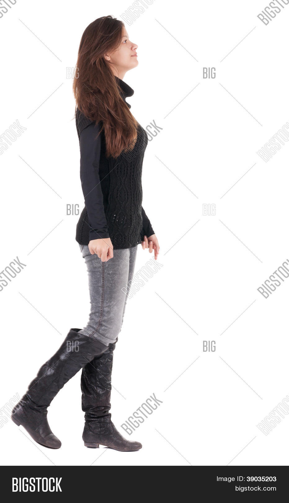 Back View Walking Image & Photo (Free Trial) | Bigstock