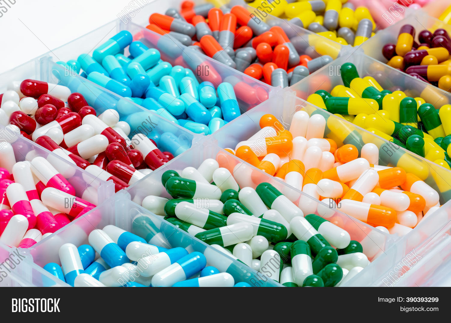 Colorful Capsules Pill Image & Photo (Free Trial) | Bigstock
