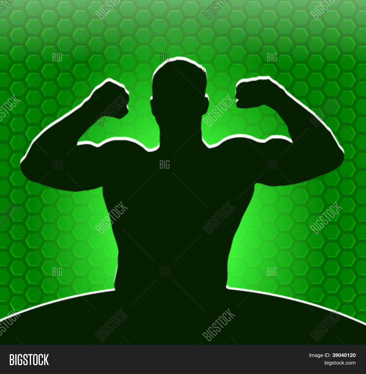 Bodybuilder Strongman Vector & Photo (Free Trial) | Bigstock